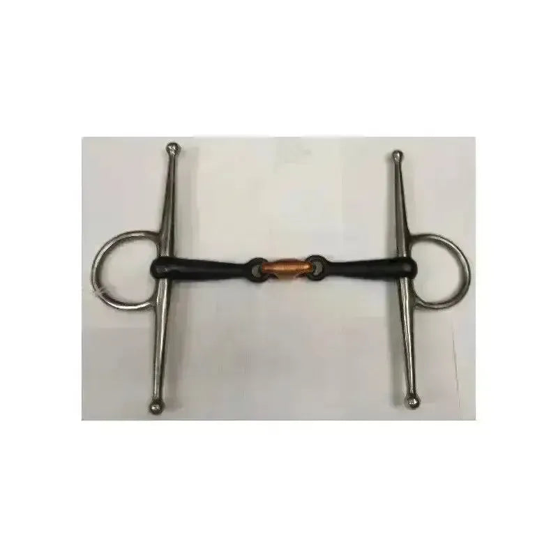Horse Bits Sweet Iron Full Cheek with Copper Lozenge Bridle Bits