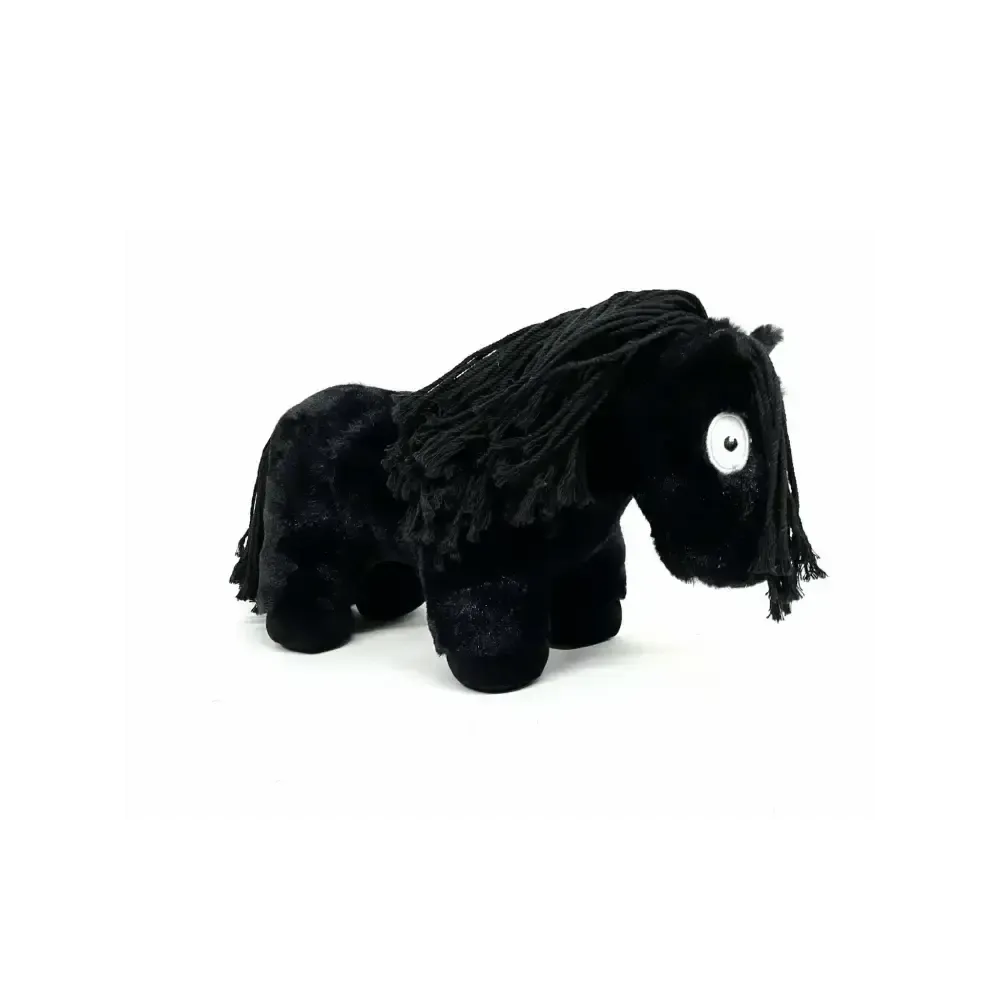 Crafty Ponies Soft Toy Pony All Black Toy Pony Riding Toys