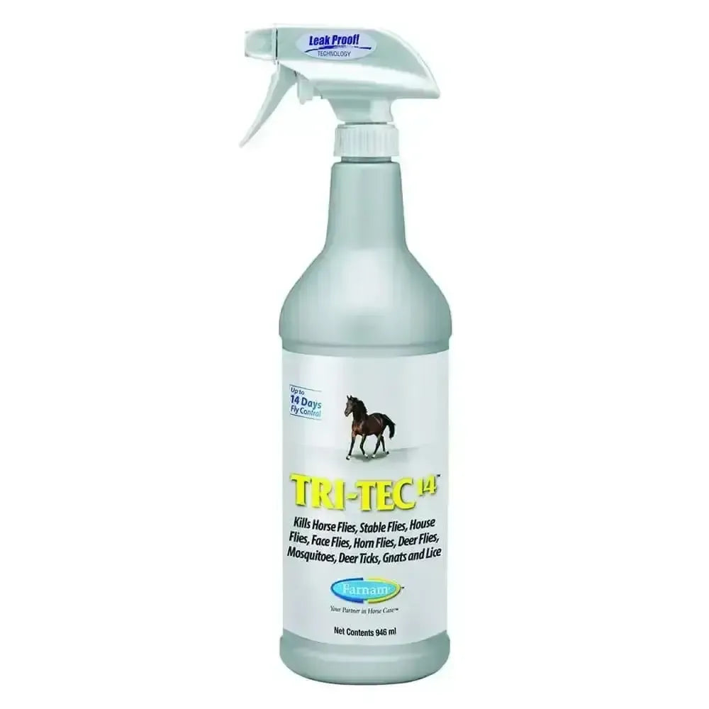 Farnam Tri-Tec 14 Fly Control Insecticide Fly Sprays Horse Care