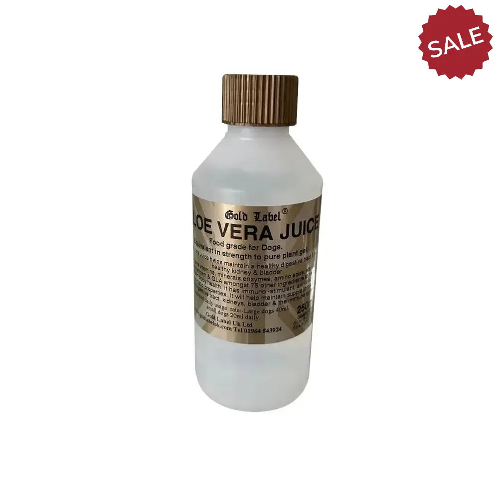 Gold Label Canine Aloe Vera Juice Dog Supplements Pet