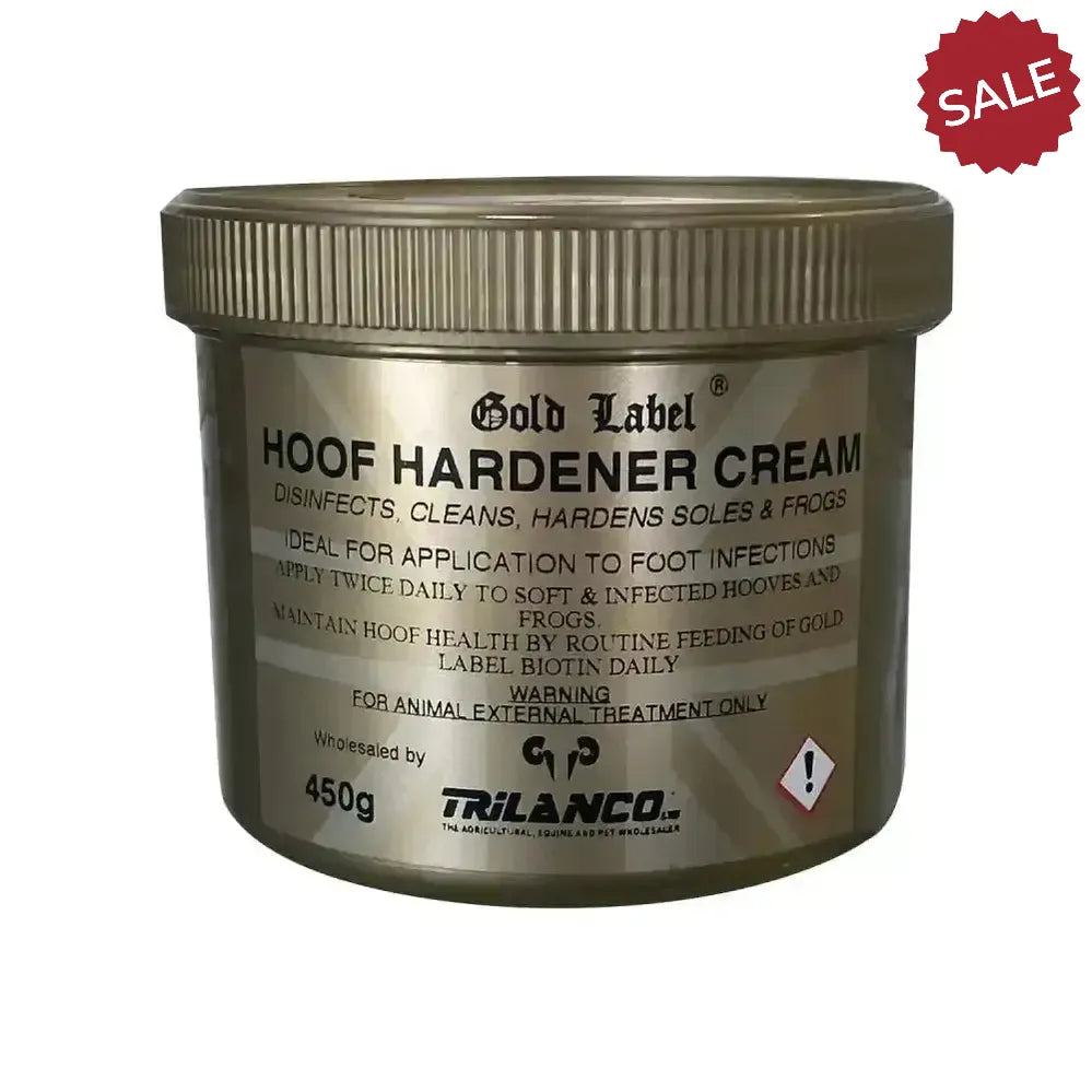 Gold Label Hoof Hardener Cream Hoof Hardeners Horse Care