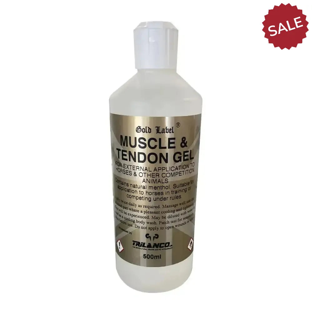 Gold Label Muscle & Tendon Gel Leg Care Horse Care