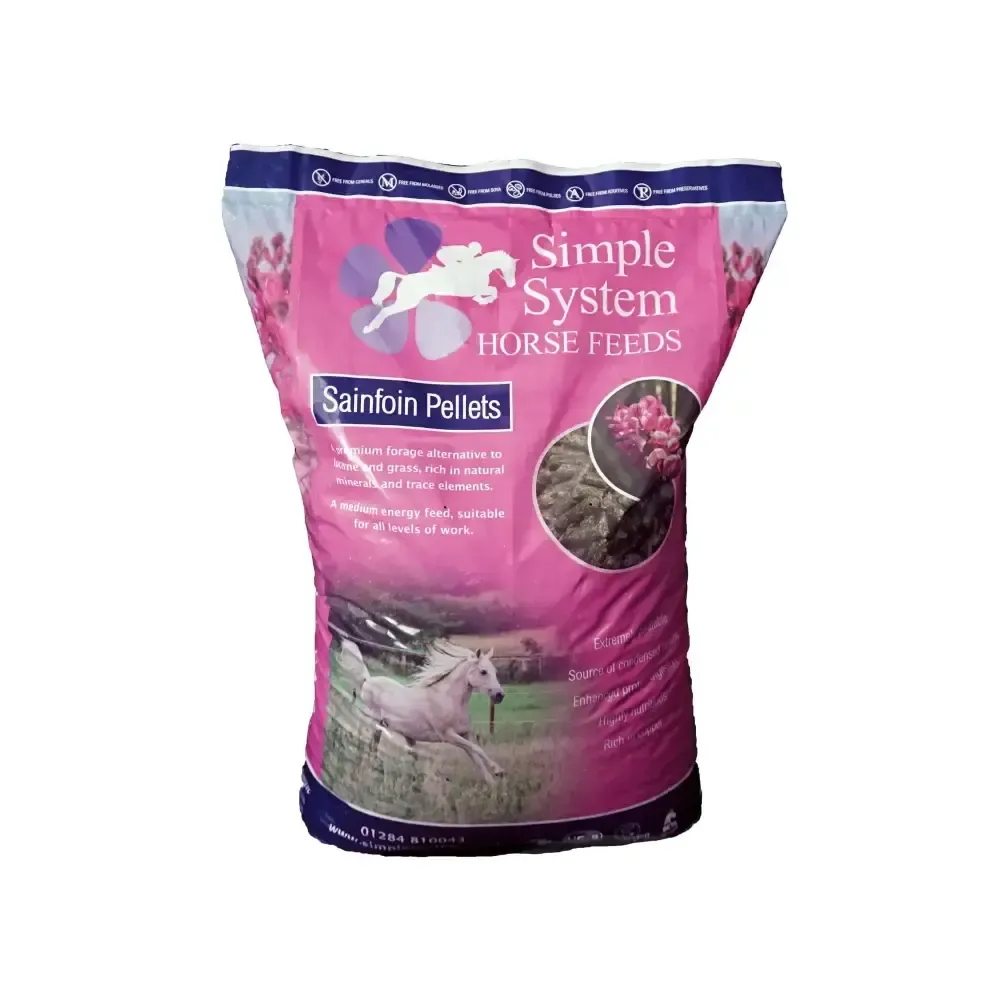 Simple System Horse Feeds Sainfoin Pellets Horse Feeds Horse Feed